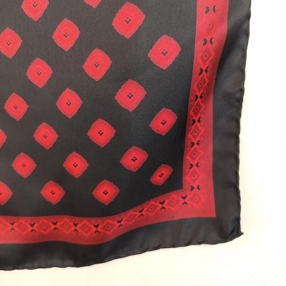 Ashear | Accessories | Vintage Ashear Silk Pocket Scarf Hand Rolled ...